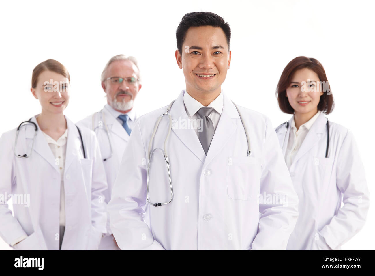 Portrait of medical team Stock Photo - Alamy