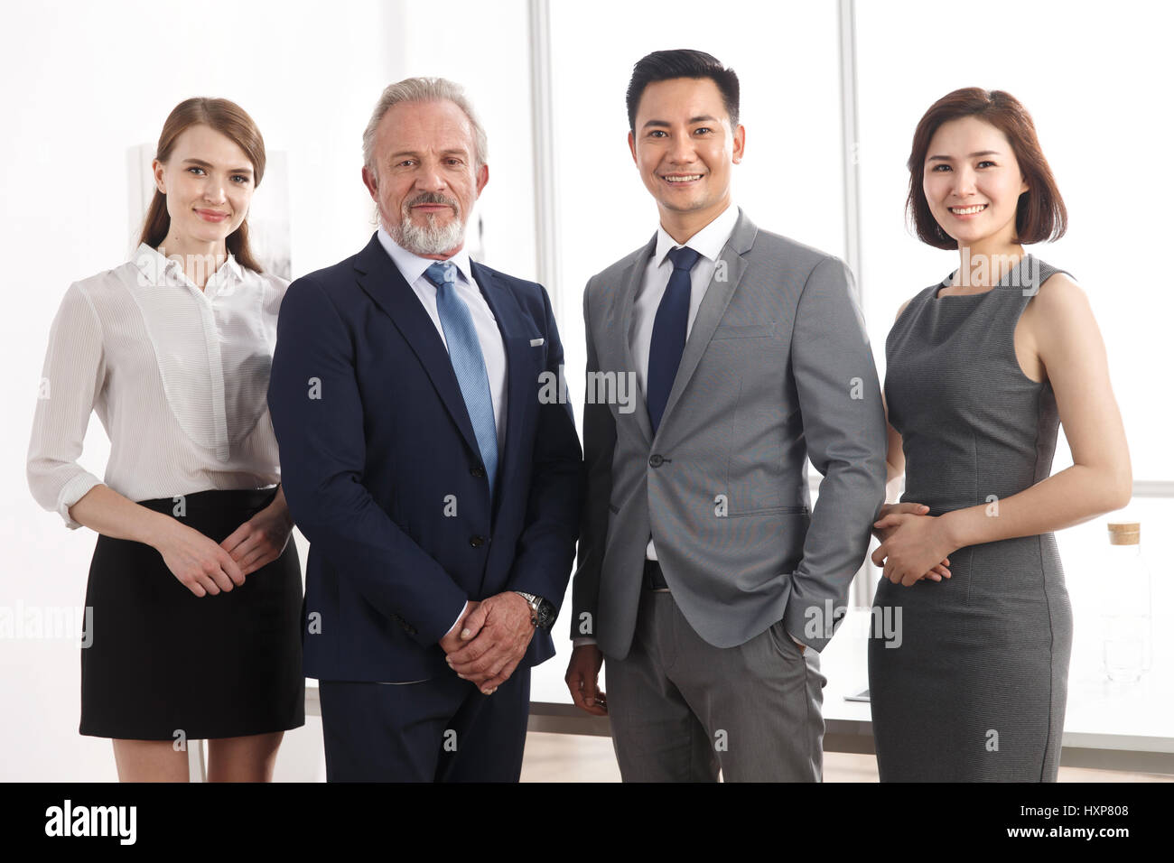 Portrait of business people Stock Photo - Alamy
