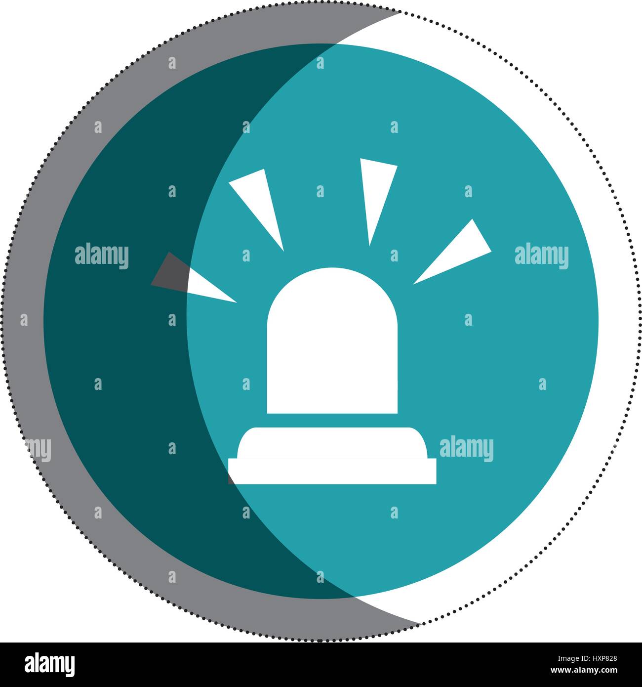 Siren signal Stock Vector Images - Alamy