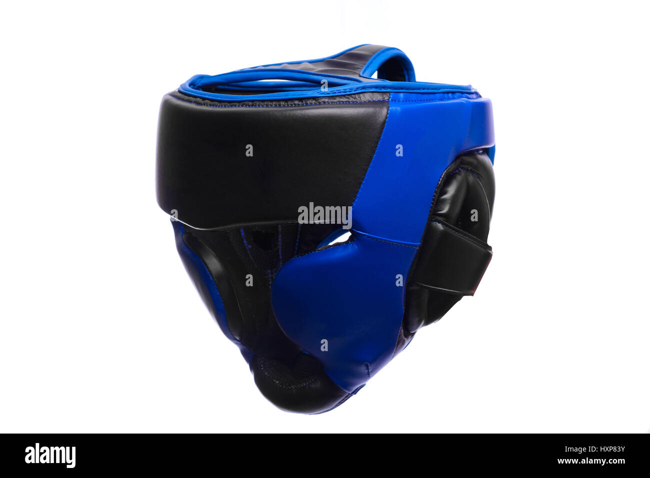 An image of a red boxing helmet on a white background Stock Photo - Alamy