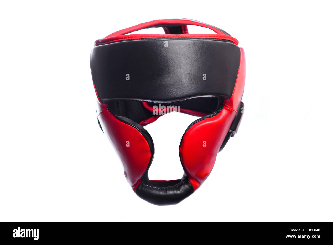 An image of a boxing helmet on a white background Stock Photo - Alamy