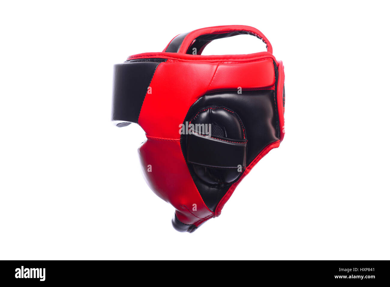 An image of a boxing helmet on a white background Stock Photo - Alamy