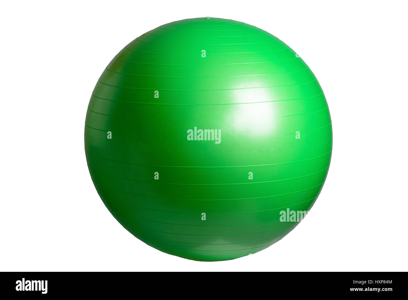 Close up of an fitness ball isolated on white background Stock Photo ...