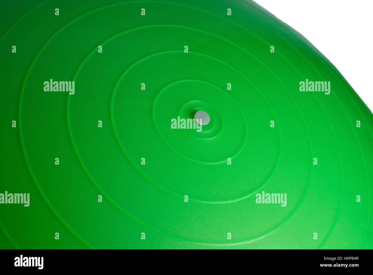 Close up of an fitness ball isolated on white background Stock Photo ...