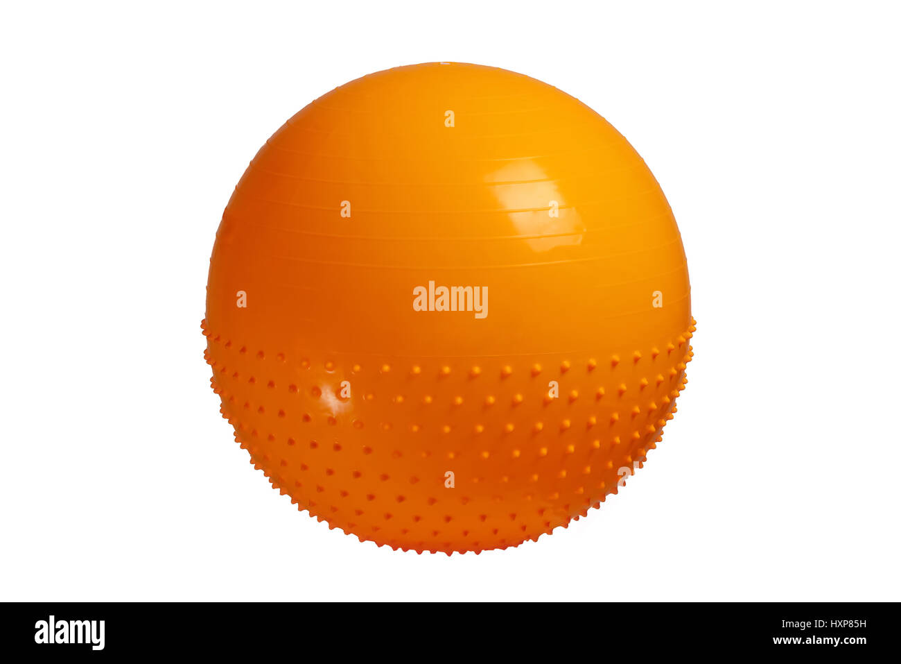 Close up of an fitness ball isolated on white background Stock Photo ...