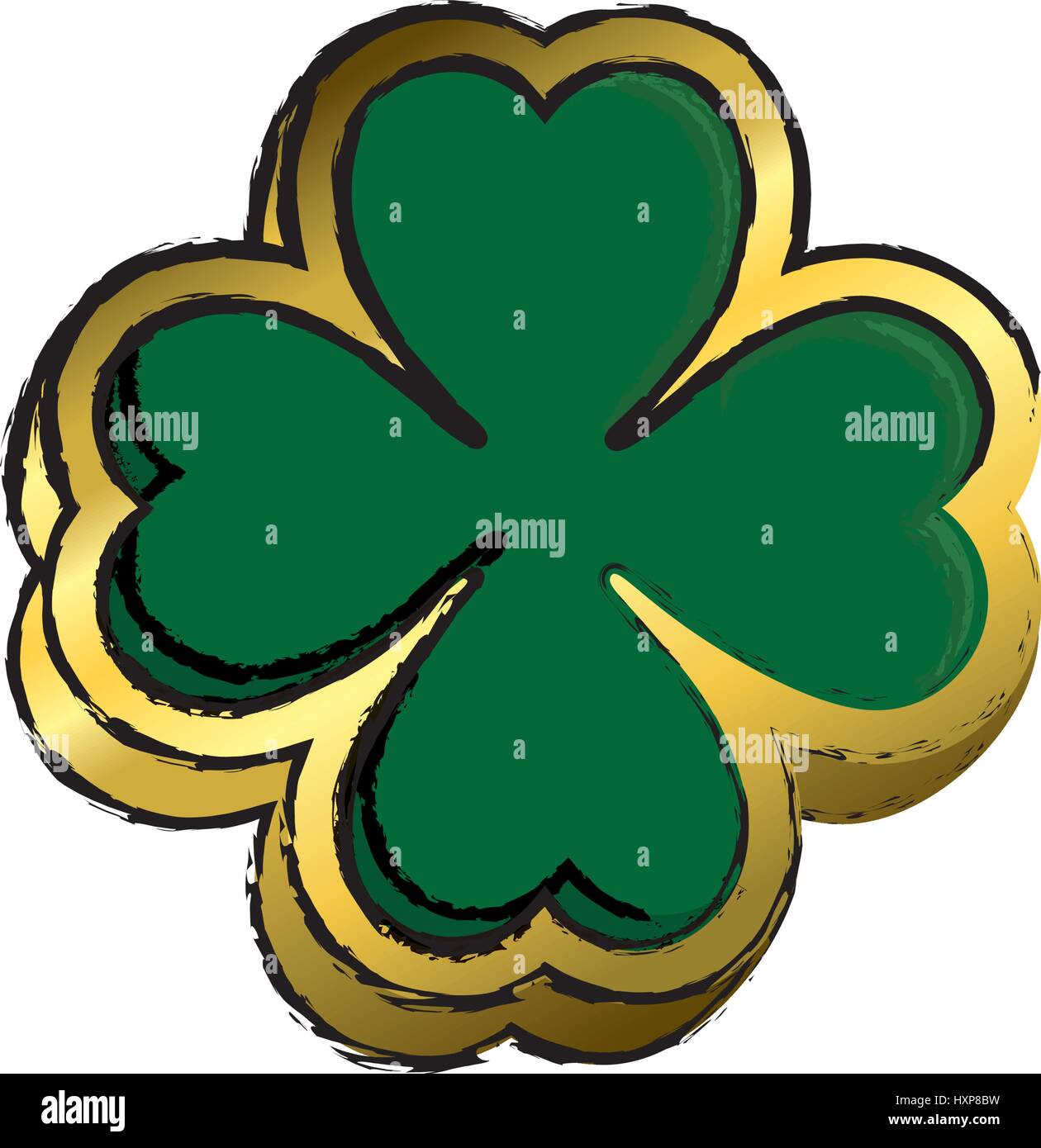 clover saint patrick celebration Stock Vector Image & Art - Alamy