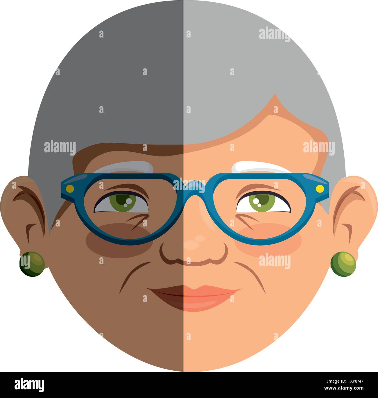 grandmother avatar character icon Stock Vector Image & Art - Alamy