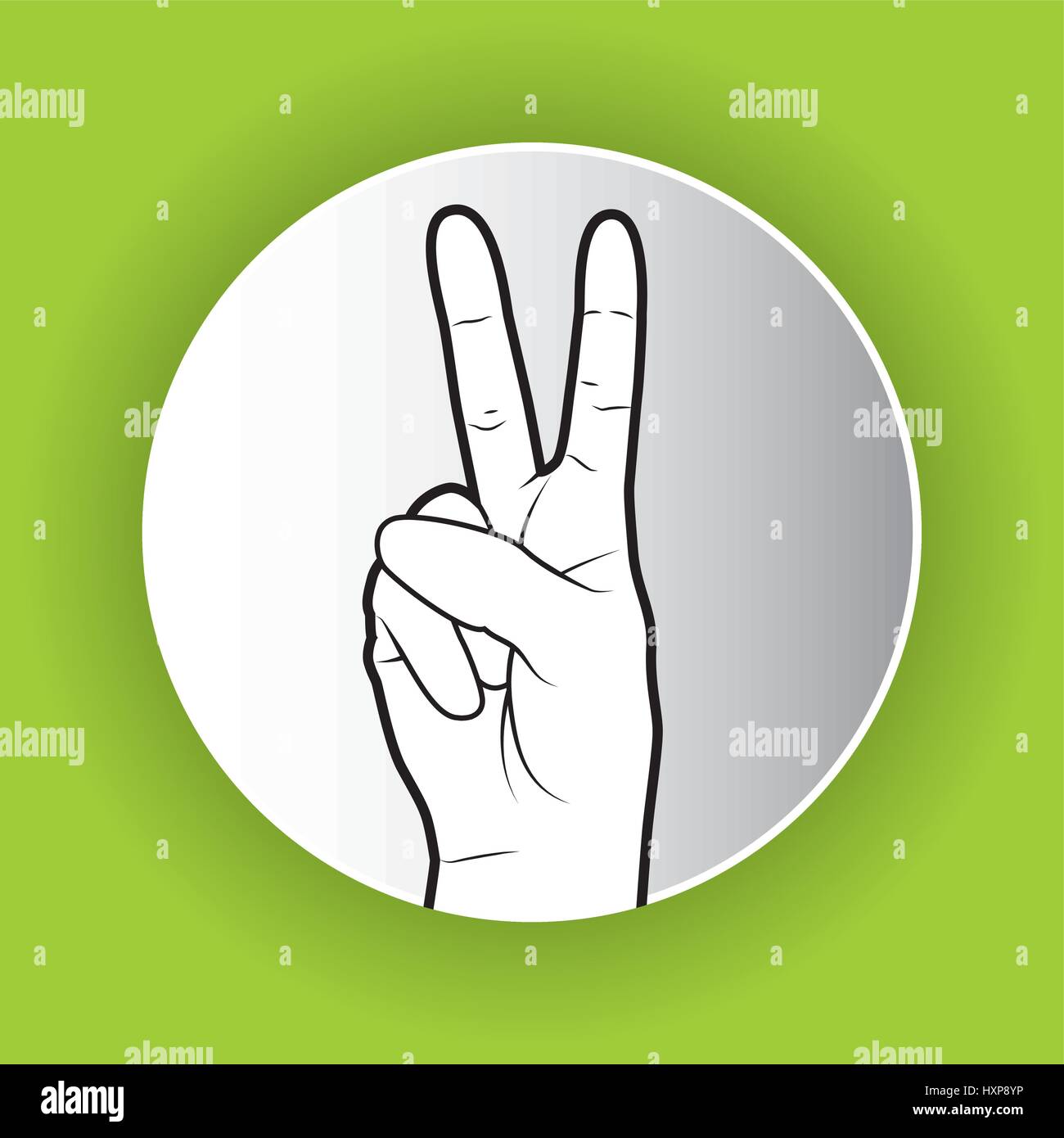 sign language design Stock Vector Image & Art - Alamy