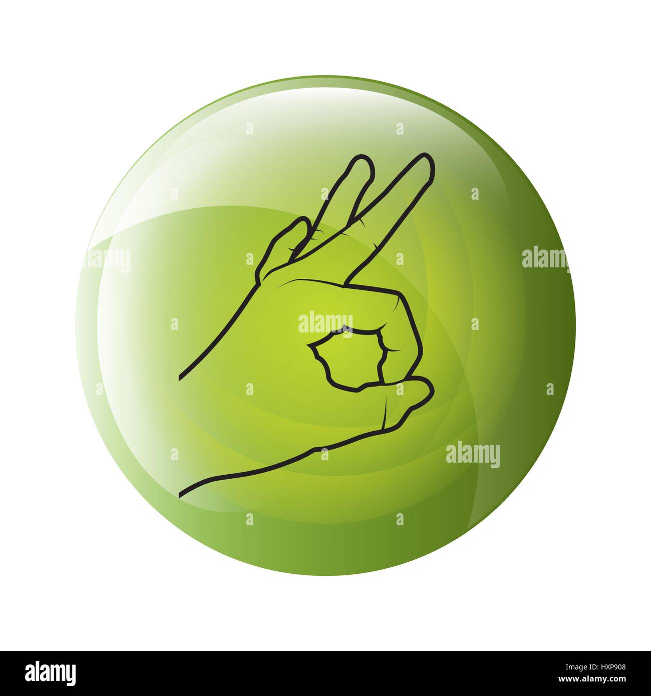 sign language design Stock Vector Image & Art - Alamy