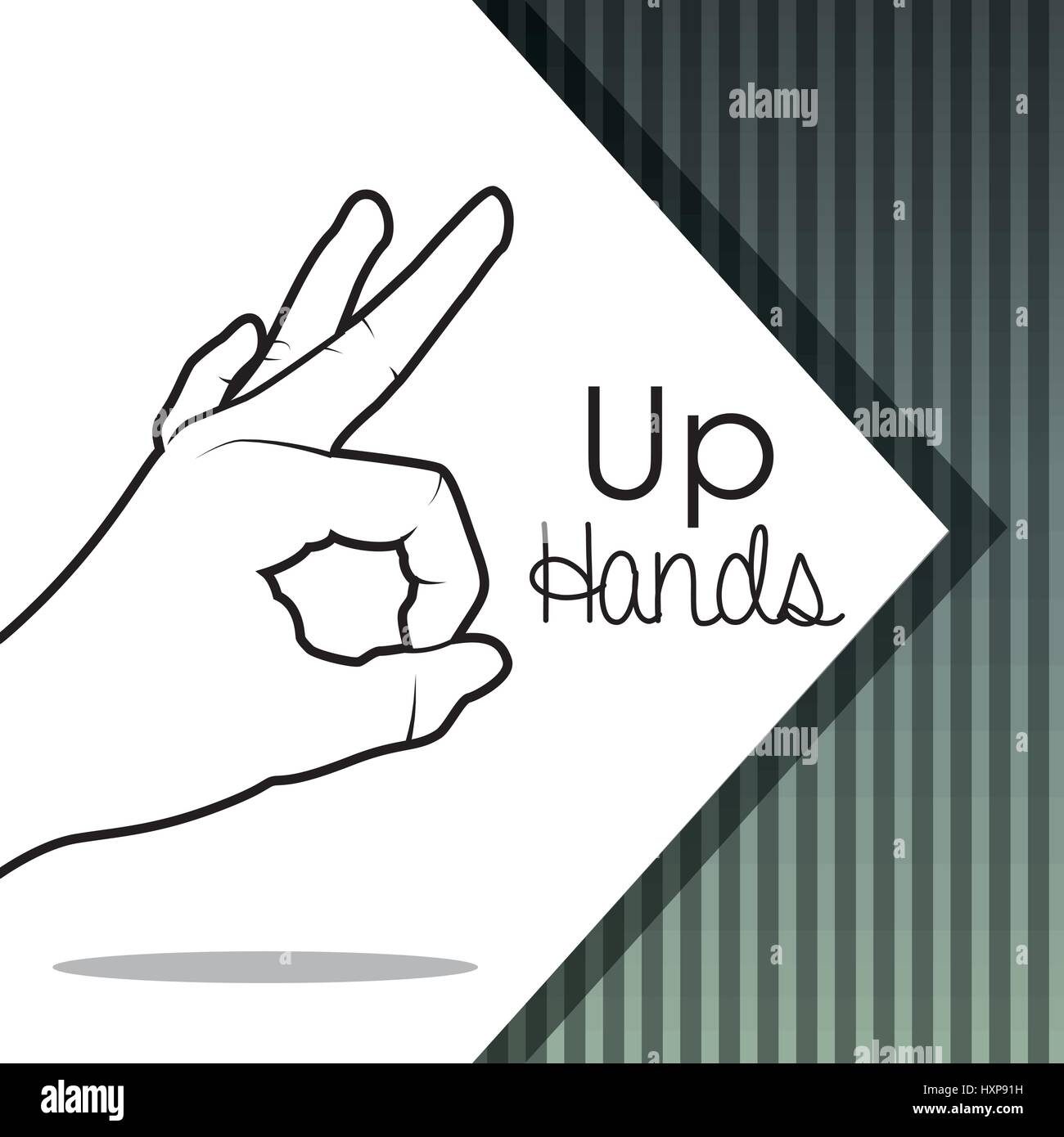 sign language design Stock Vector Image & Art - Alamy