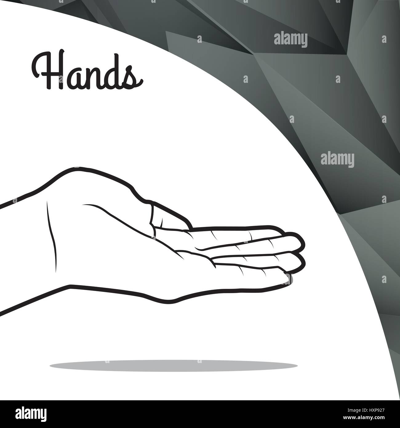 sign language design Stock Vector Image & Art - Alamy