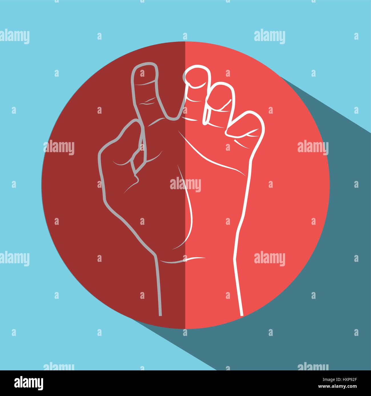 sign language design Stock Vector Image & Art - Alamy