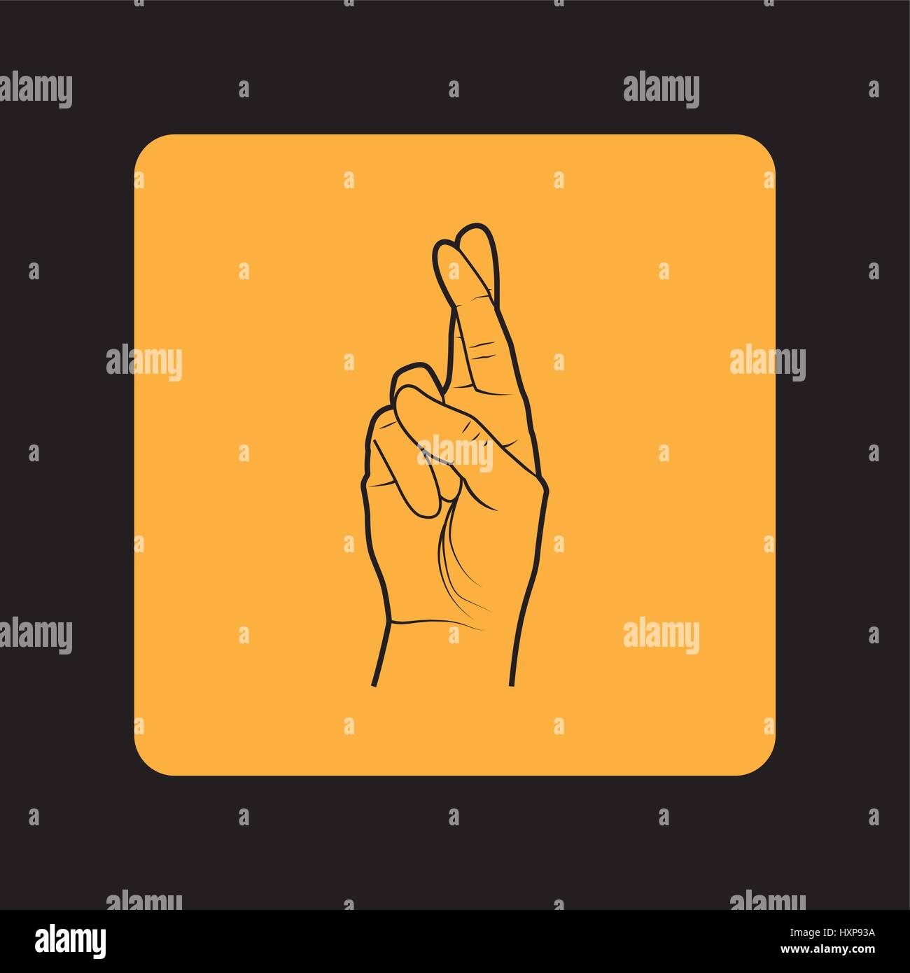 sign language design Stock Vector Image & Art - Alamy
