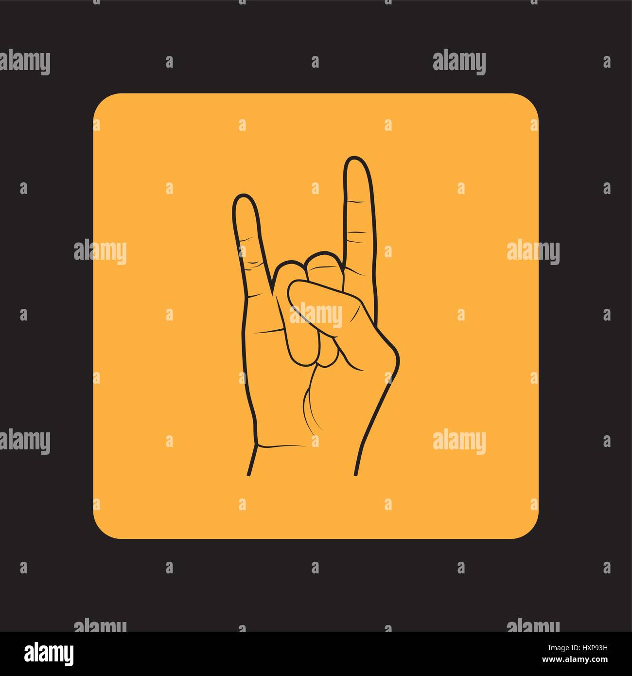 sign language design Stock Vector Image & Art - Alamy