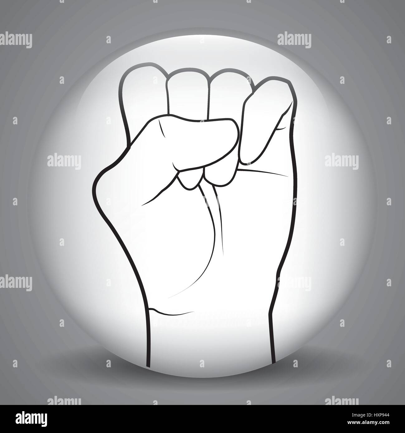 sign language design Stock Vector Image & Art - Alamy