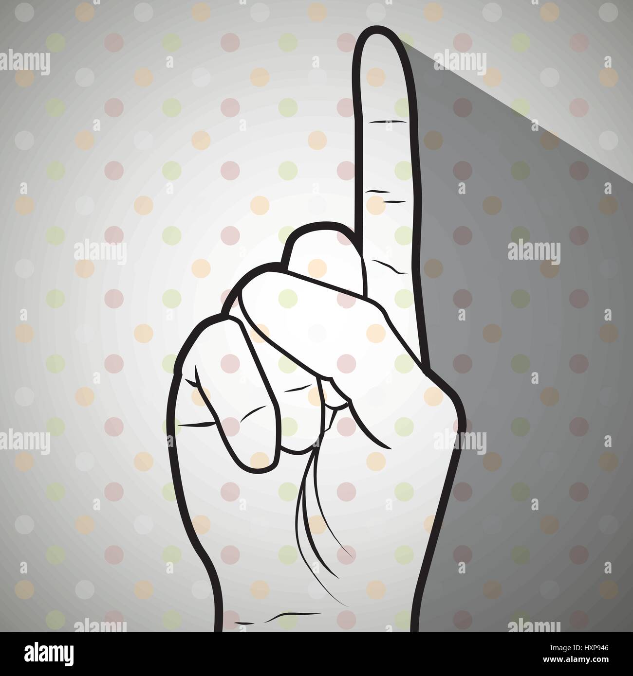 sign language design Stock Vector Image & Art - Alamy