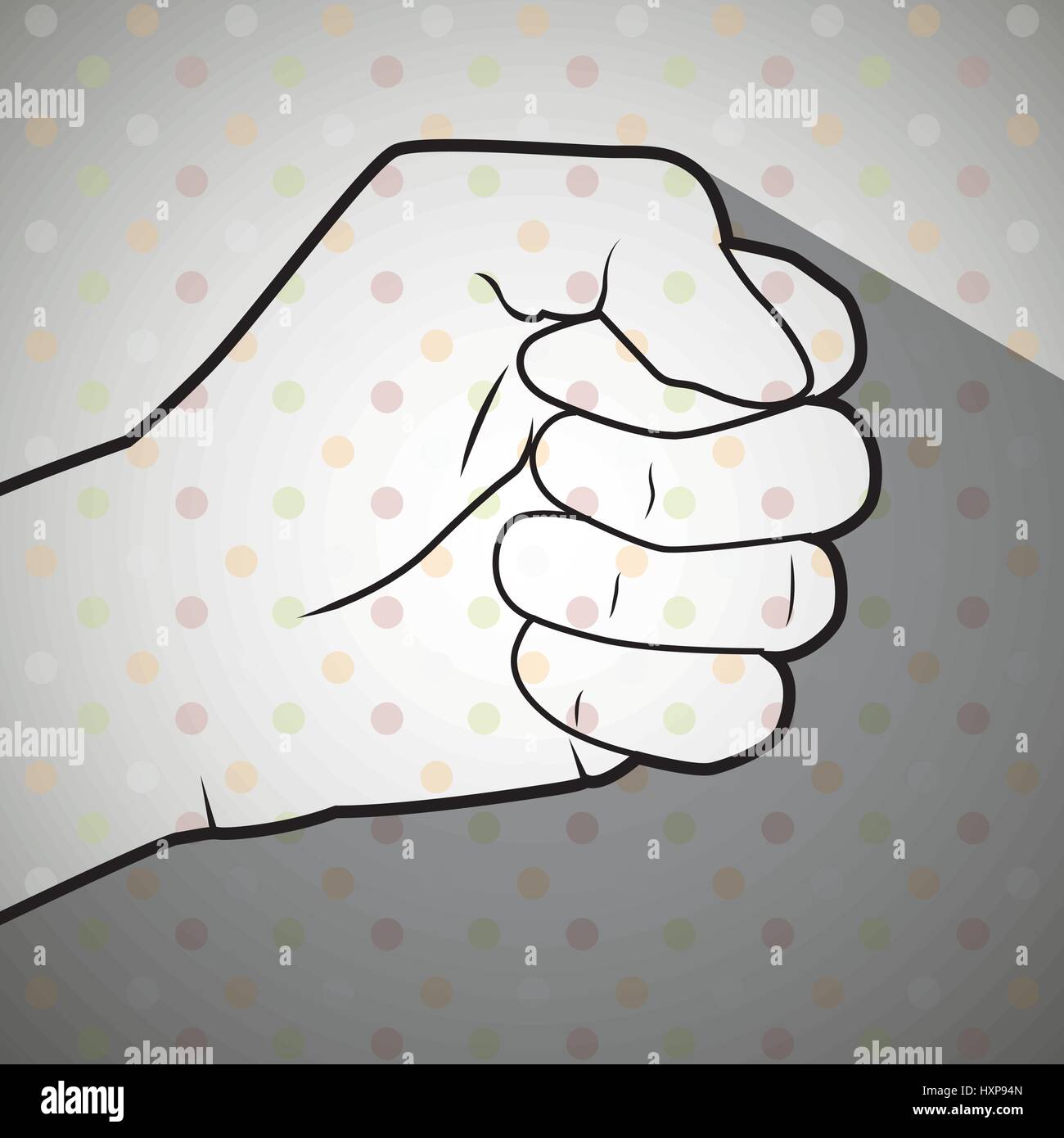 Hand sign language alphabet deaf Stock Vector Images - Alamy