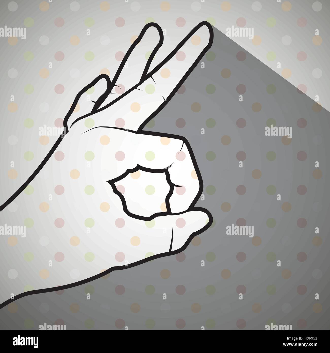 sign language design Stock Vector Image & Art - Alamy