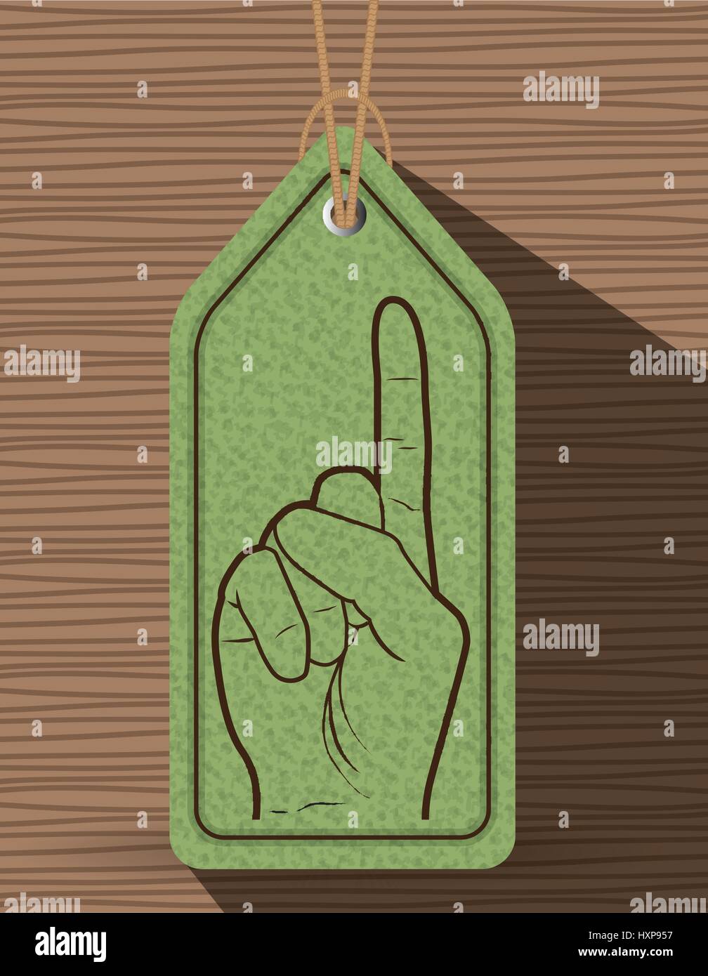 sign language design Stock Vector Image & Art - Alamy