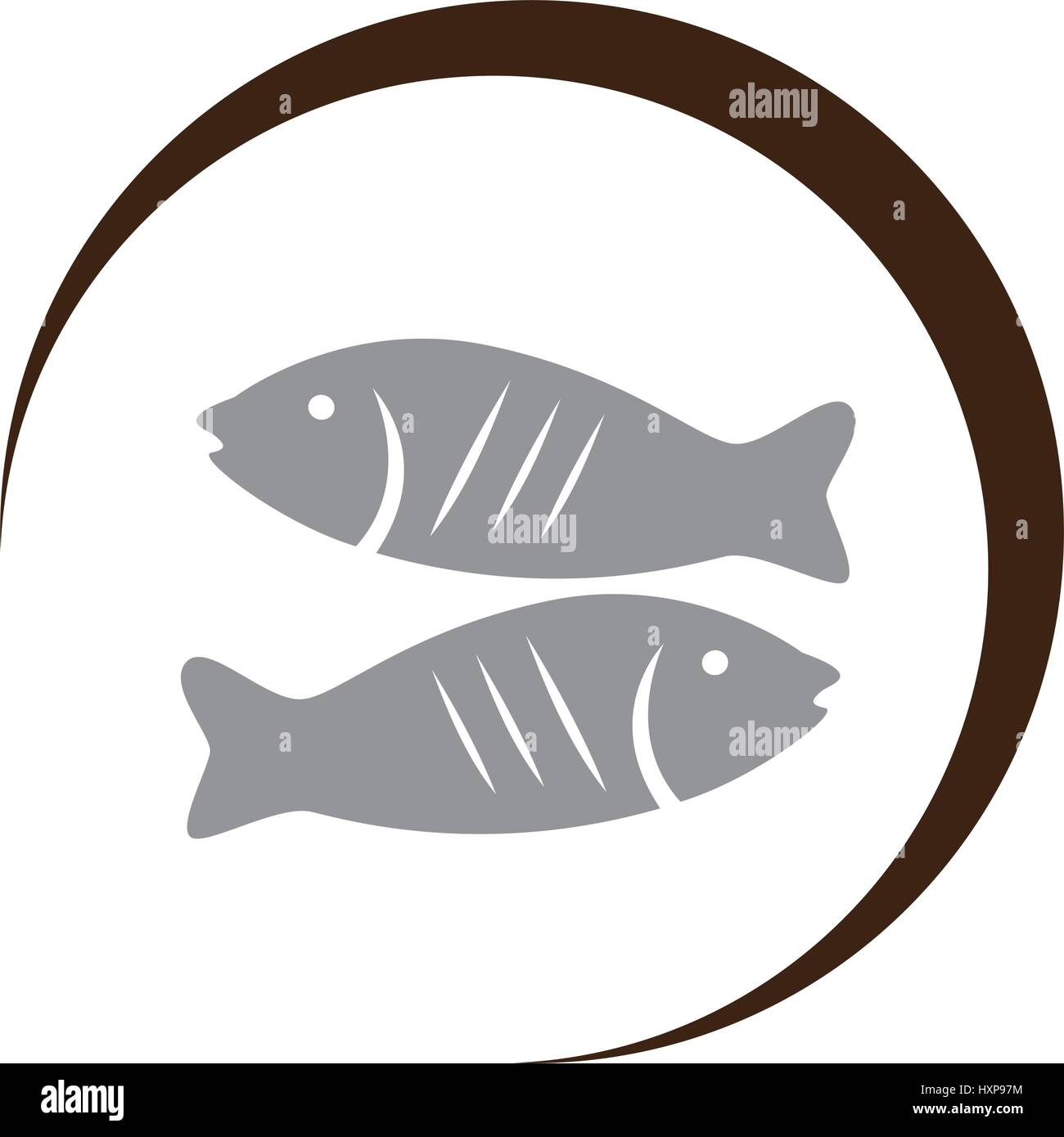 delicious fish sea food Stock Vector Image & Art - Alamy