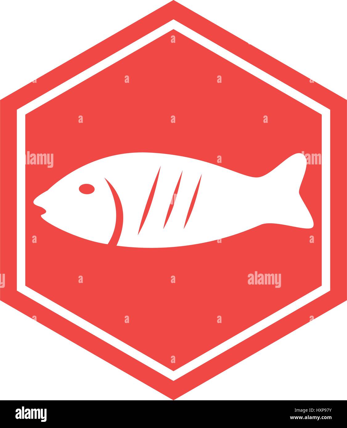 delicious fish sea food Stock Vector Image & Art - Alamy