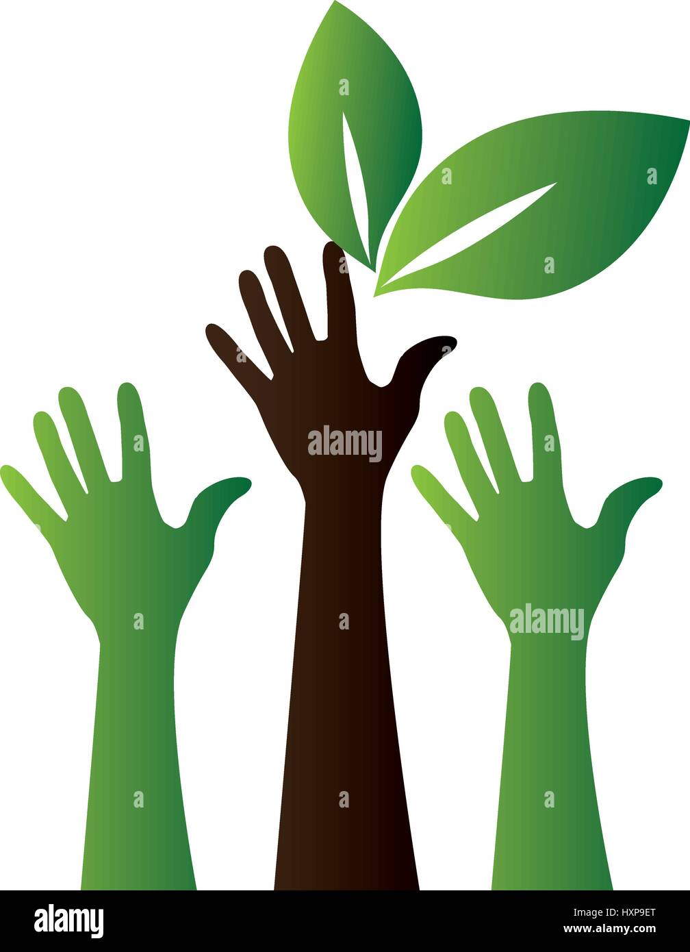 Human made and natural environment Stock Vector Images - Alamy