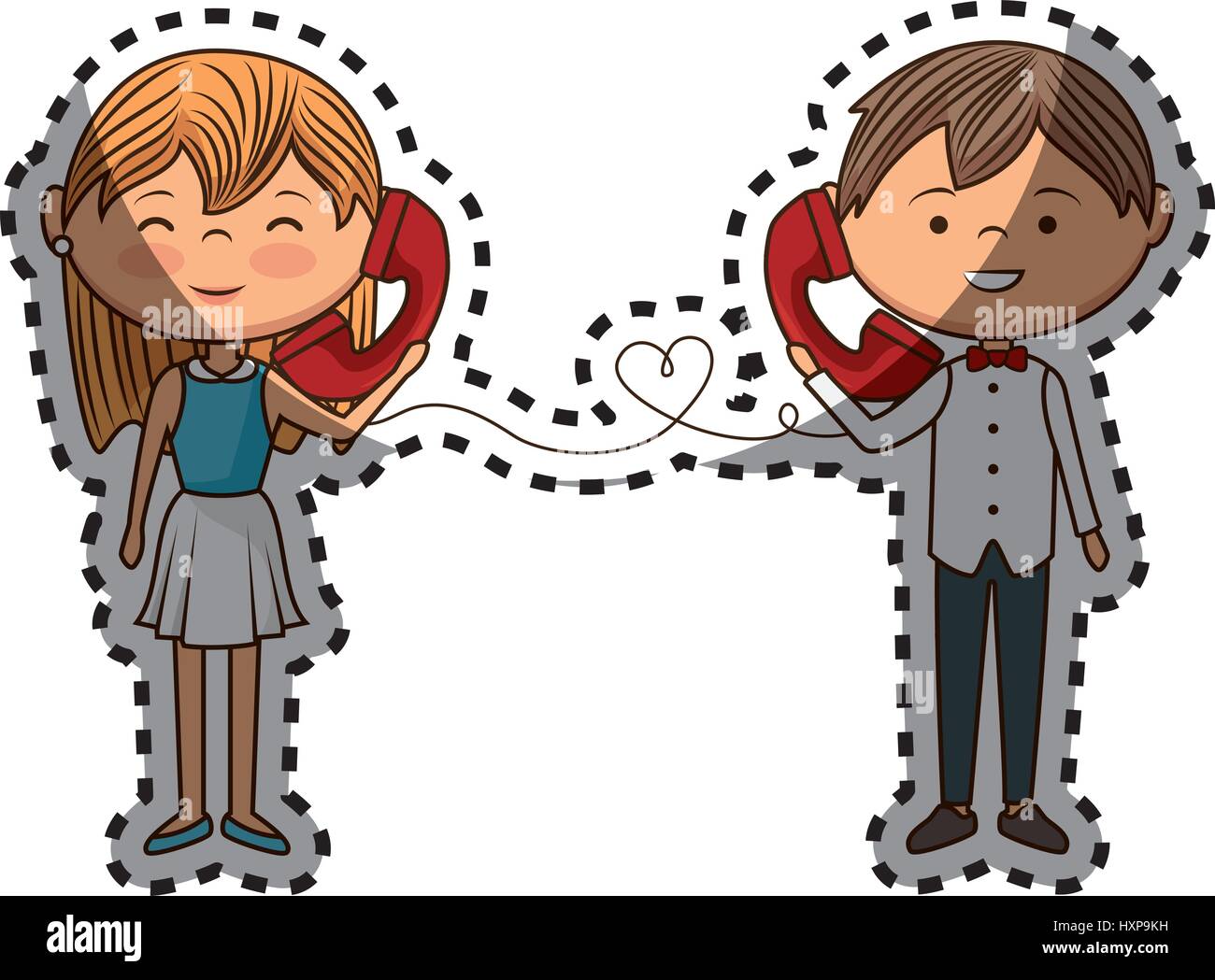 couple lovers characters icon Stock Vector Image & Art - Alamy