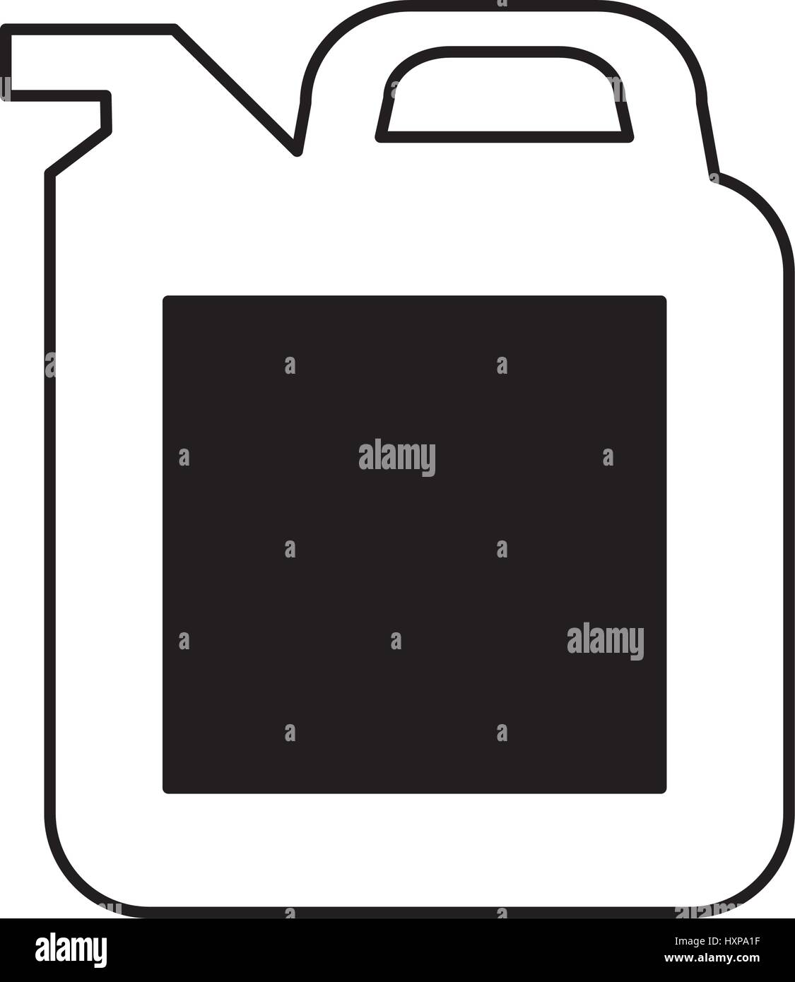 gallon tank oil icon vector illustration design Stock Vector Image ...