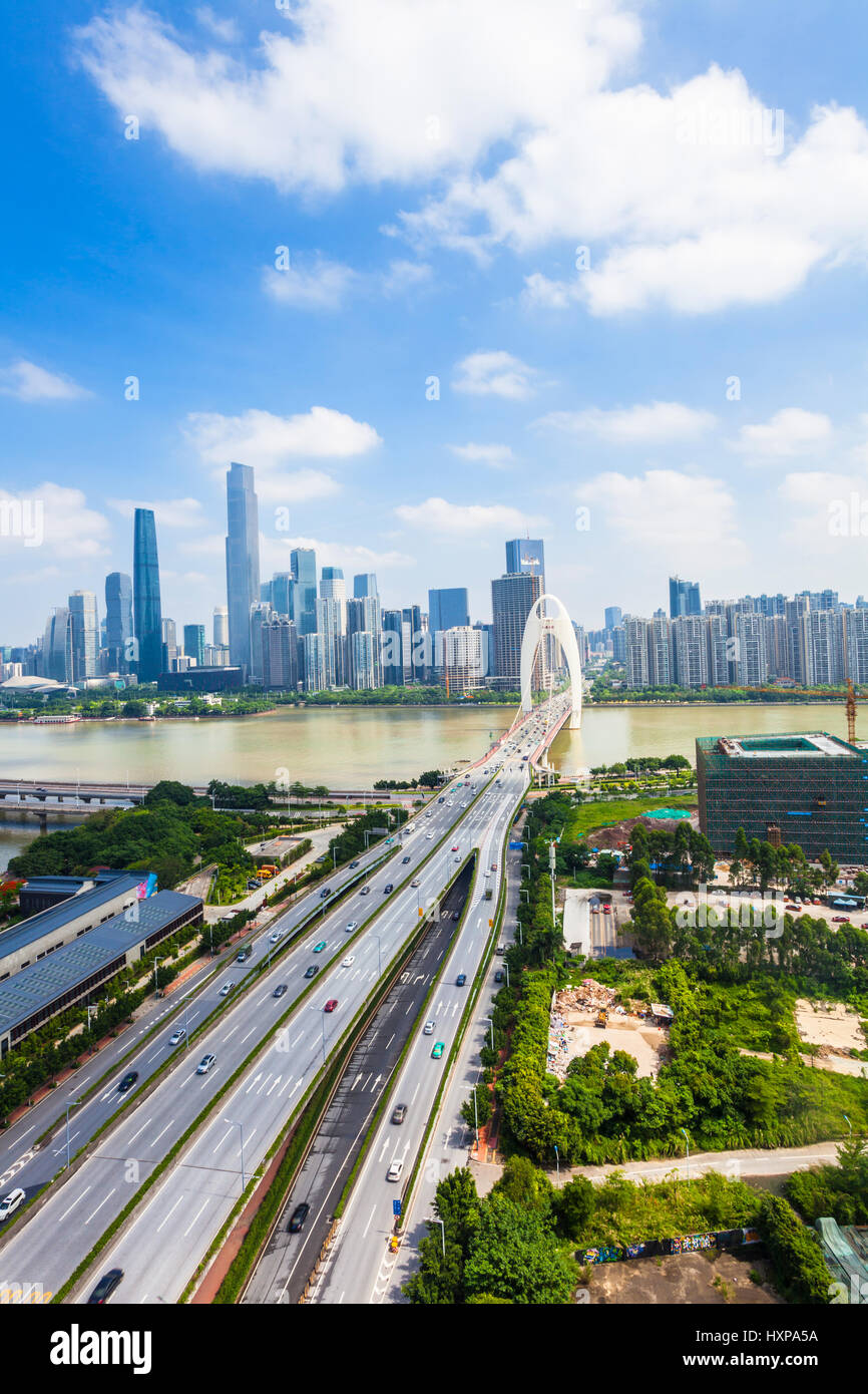 Urban architecture in Guangzhou,Guangdong Province,China Stock Photo ...