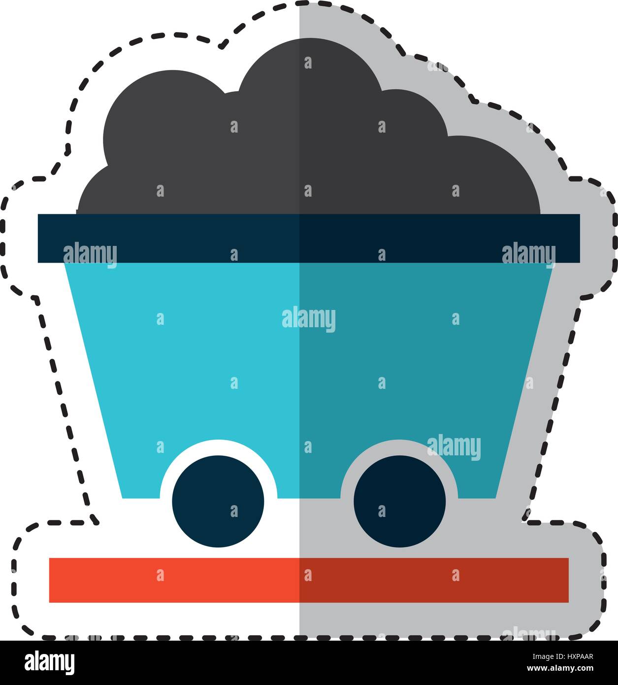 Underground mine service Stock Vector Images - Alamy