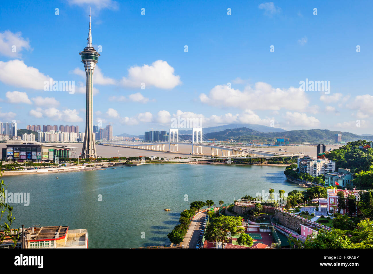 Urban architecture in Macao Stock Photo - Alamy