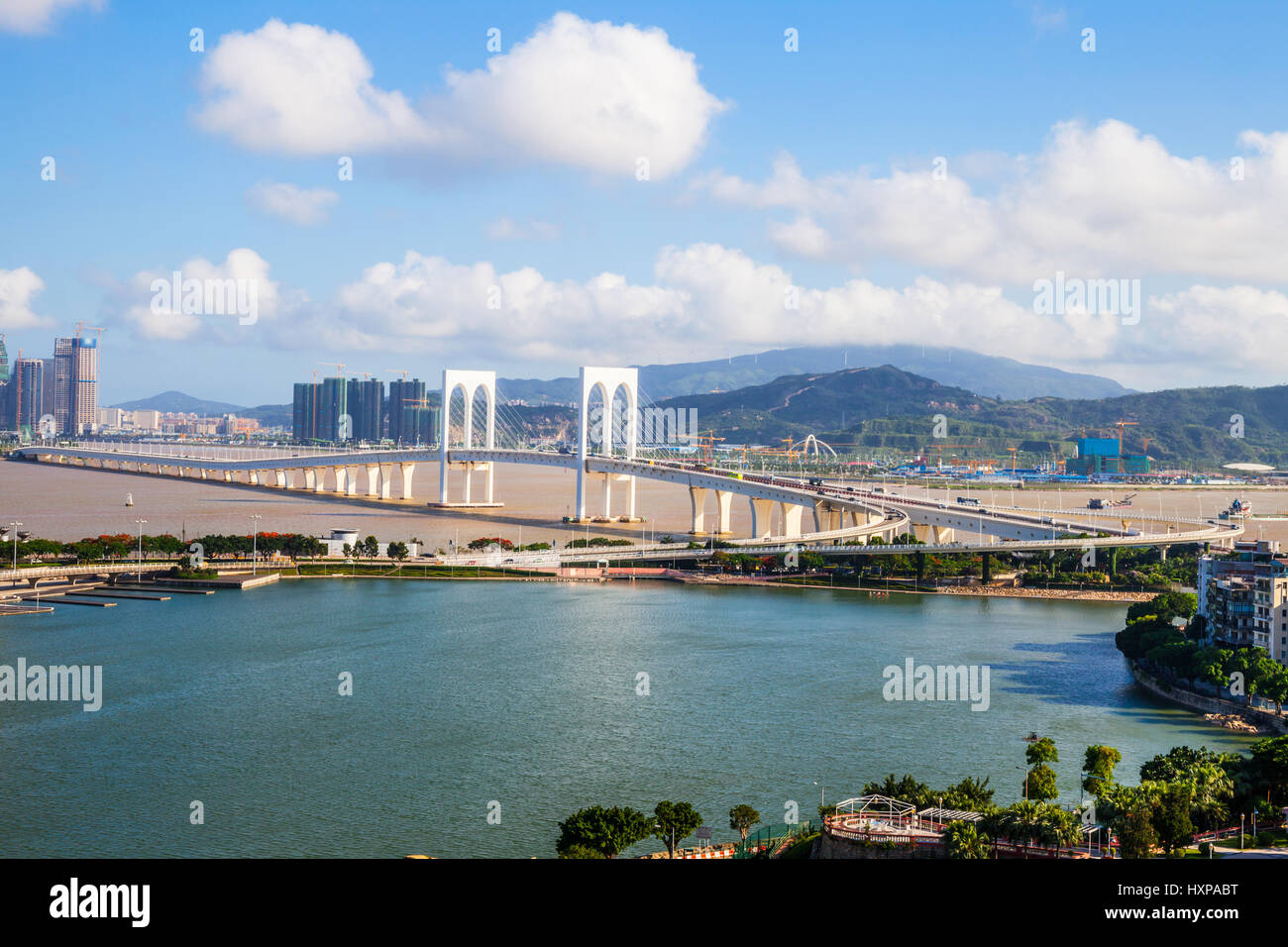 Urban architecture in Macao Stock Photo - Alamy