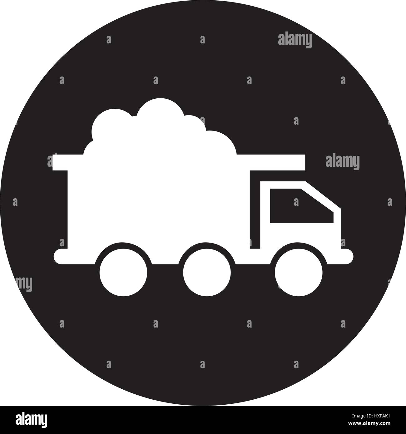 mine truck isolated icon vector illustration design Stock Vector Image ...