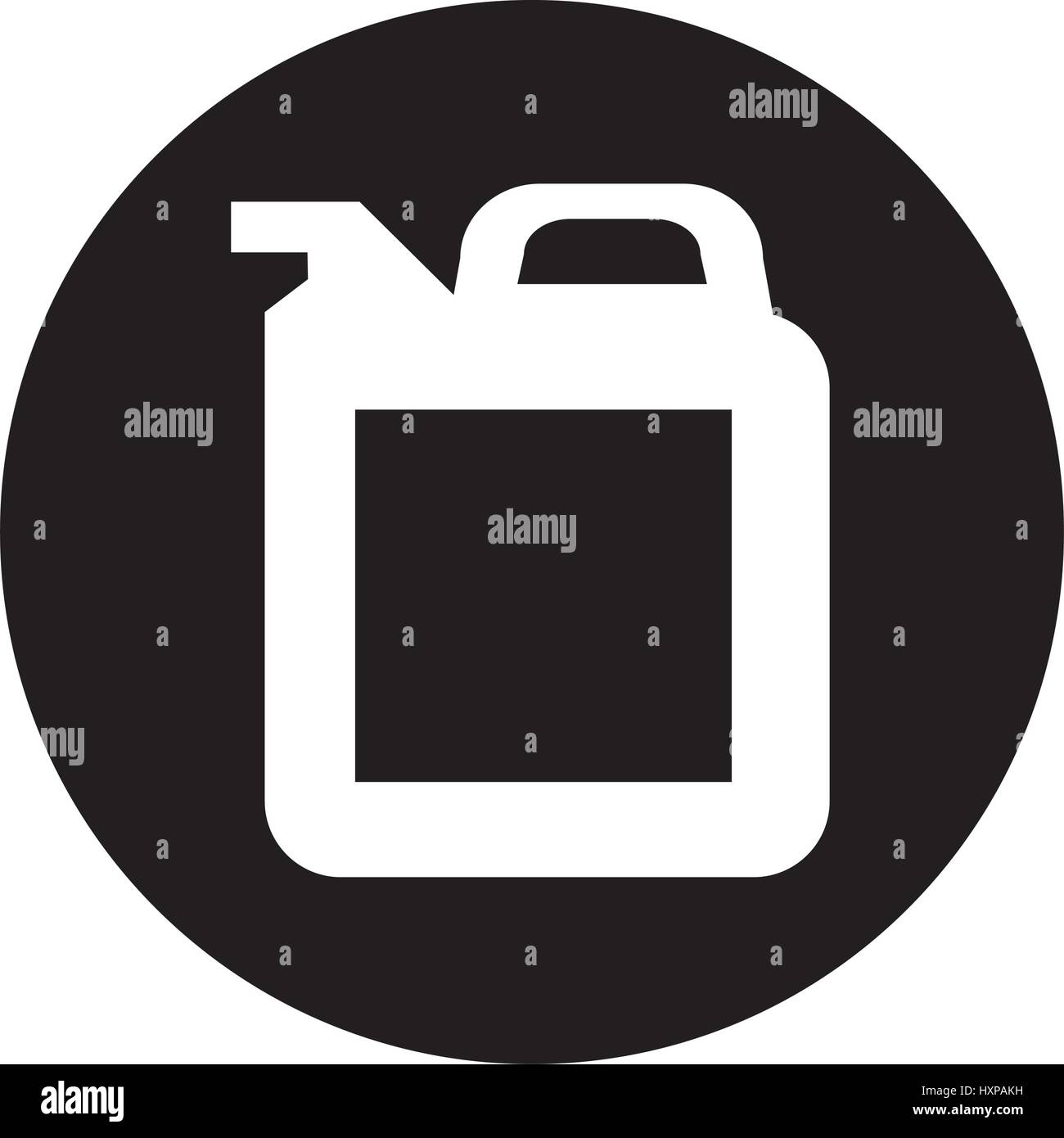 gallon tank oil icon vector illustration design Stock Vector Image ...
