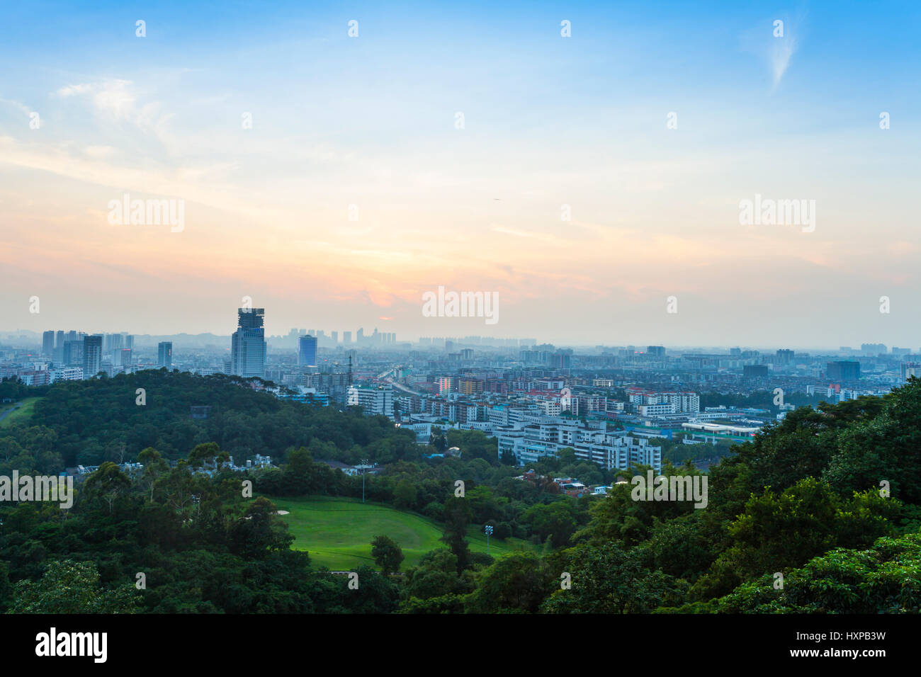 Urban architecture in Guangzhou,Guangdong Province,China Stock Photo ...