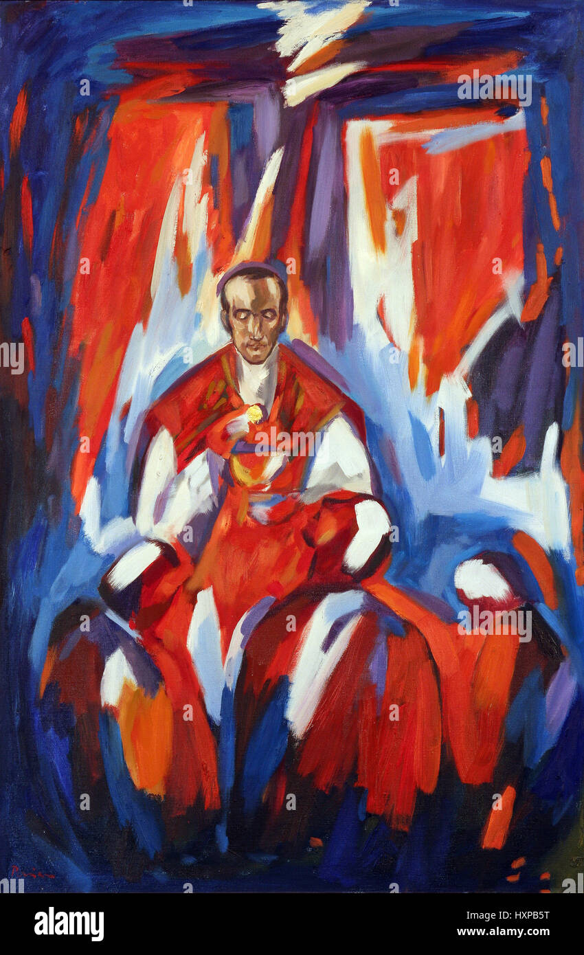 Blessed Aloysius Stepinac, altarpiece in the parish Church of Blessed ...