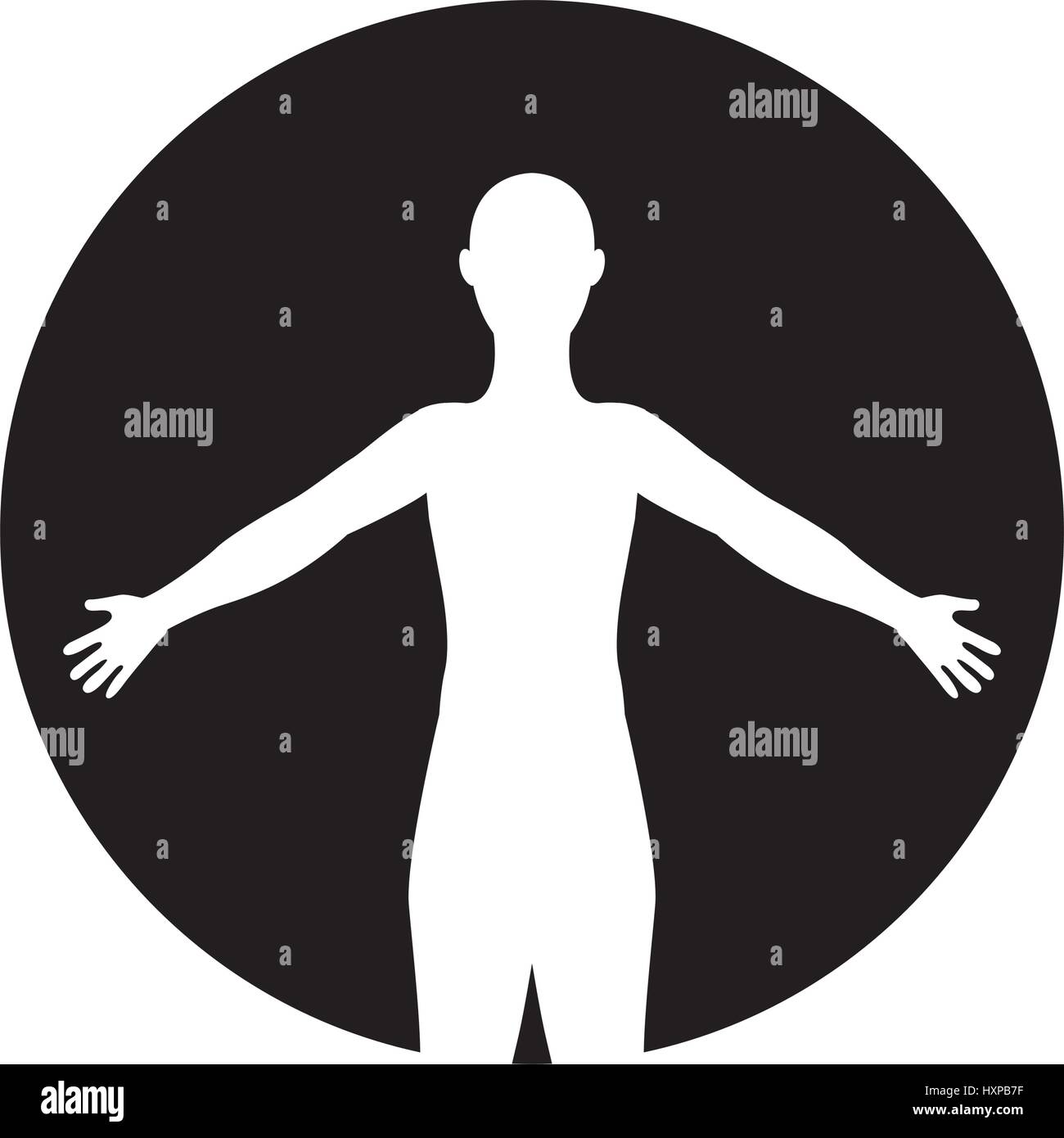 man anatomy silhouette isolated icon vector illustration design Stock ...