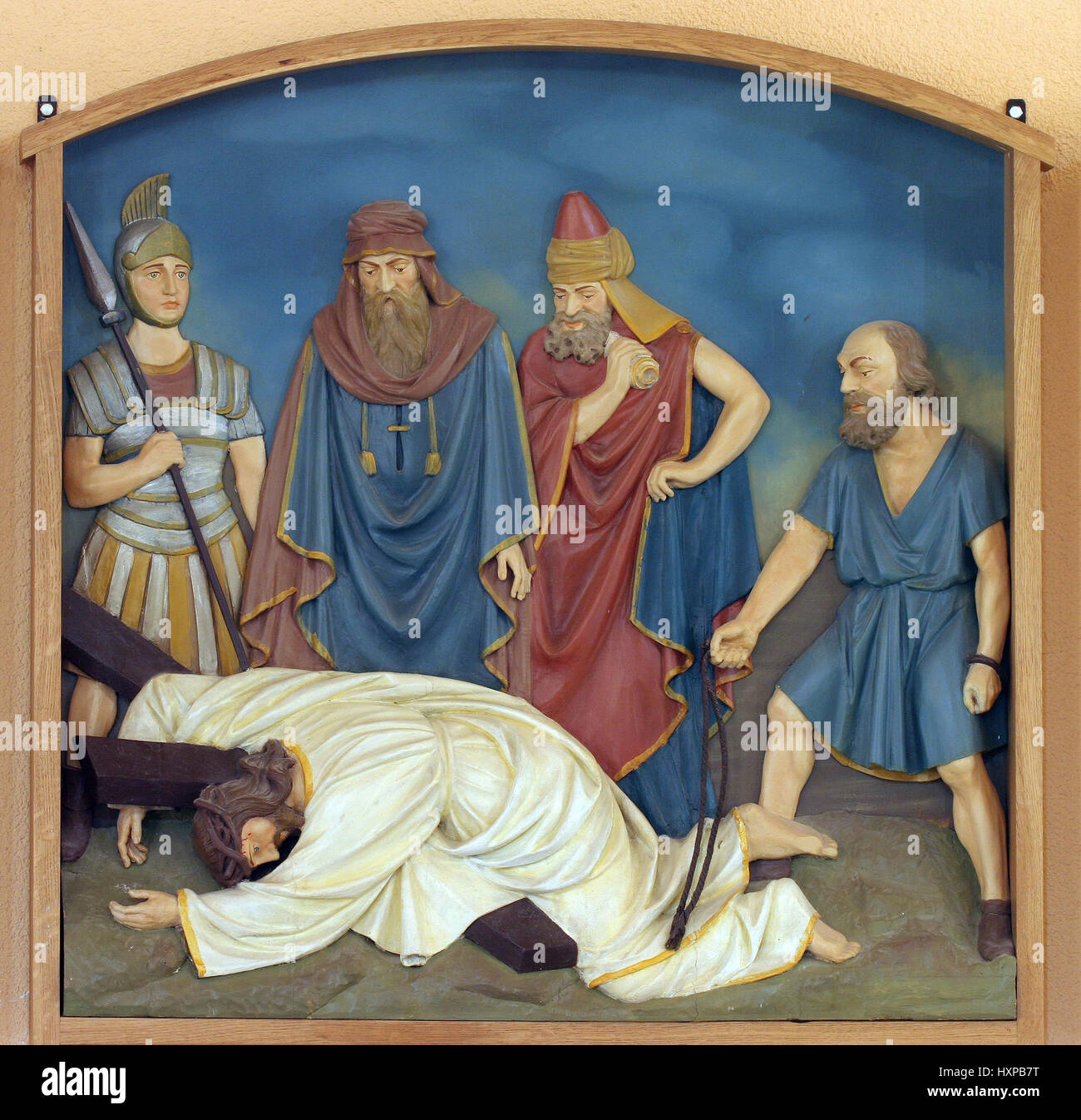 9th Stations of the Cross, Jesus falls the third time, Church of the ...