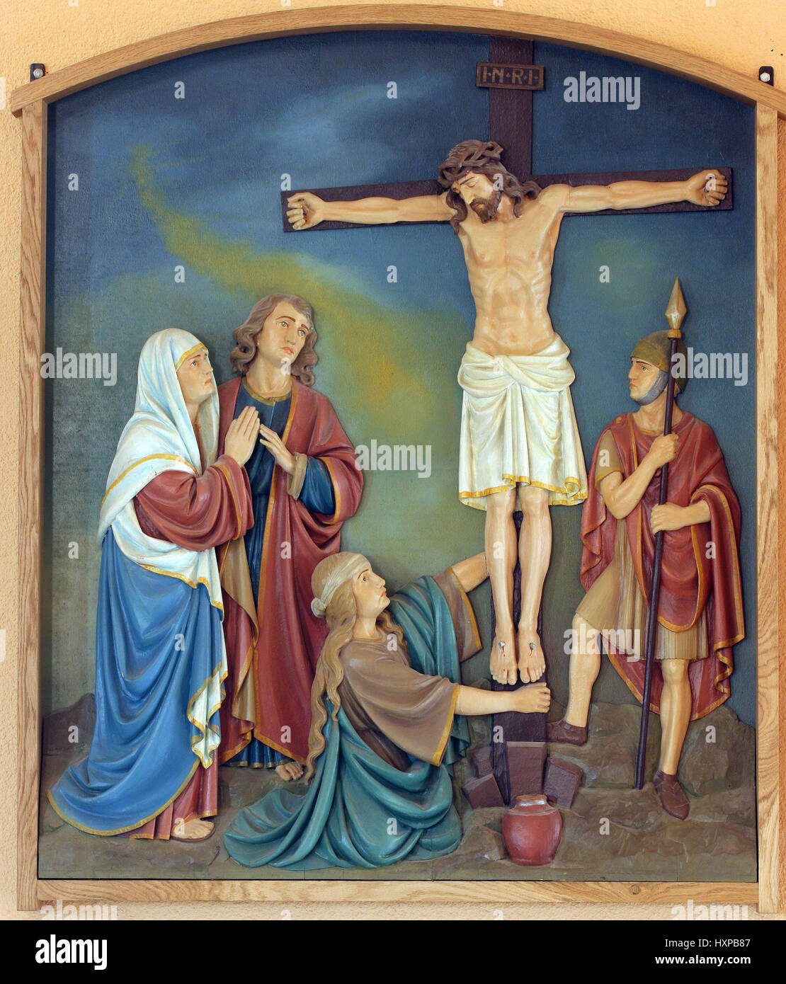 12th Stations of the Cross, Jesus dies on the cross, Church of the ...
