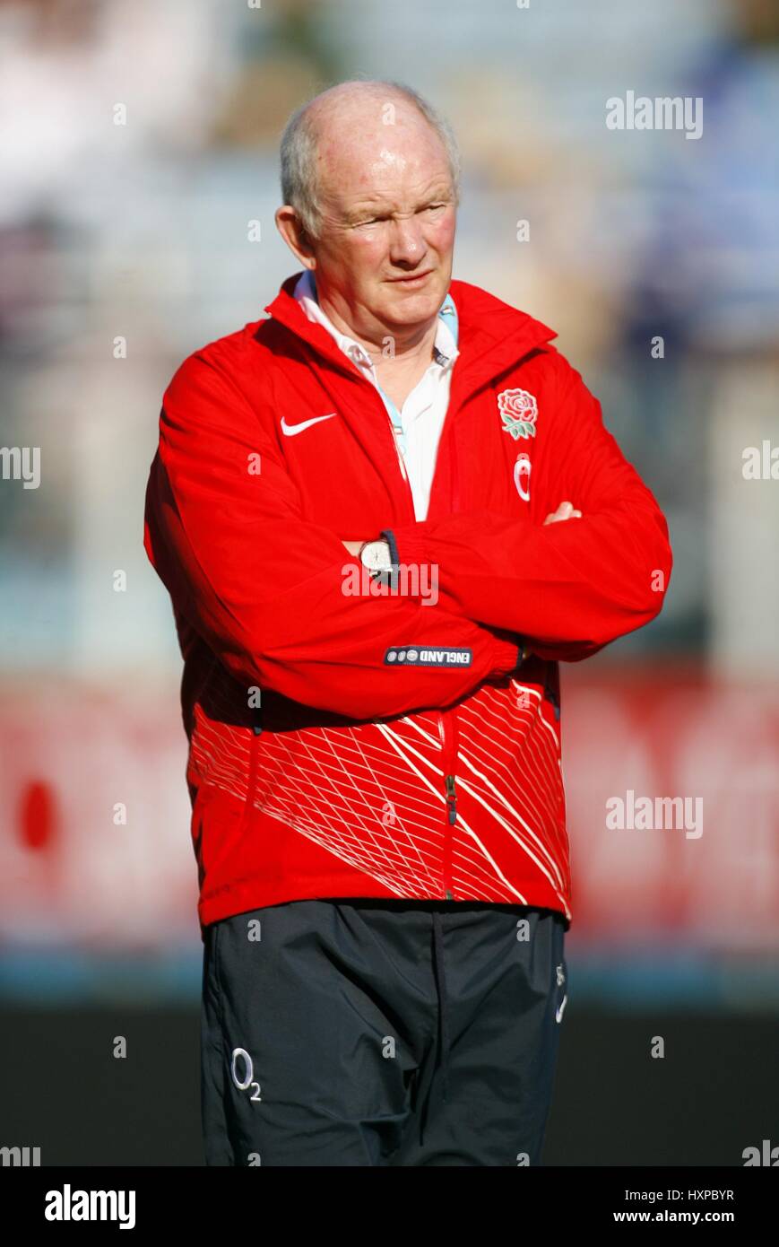 BRIAN ASHTON ENGLAND RUGBY UNION HEAD COACH STADIO FLAMINIO ROME ITALY ...