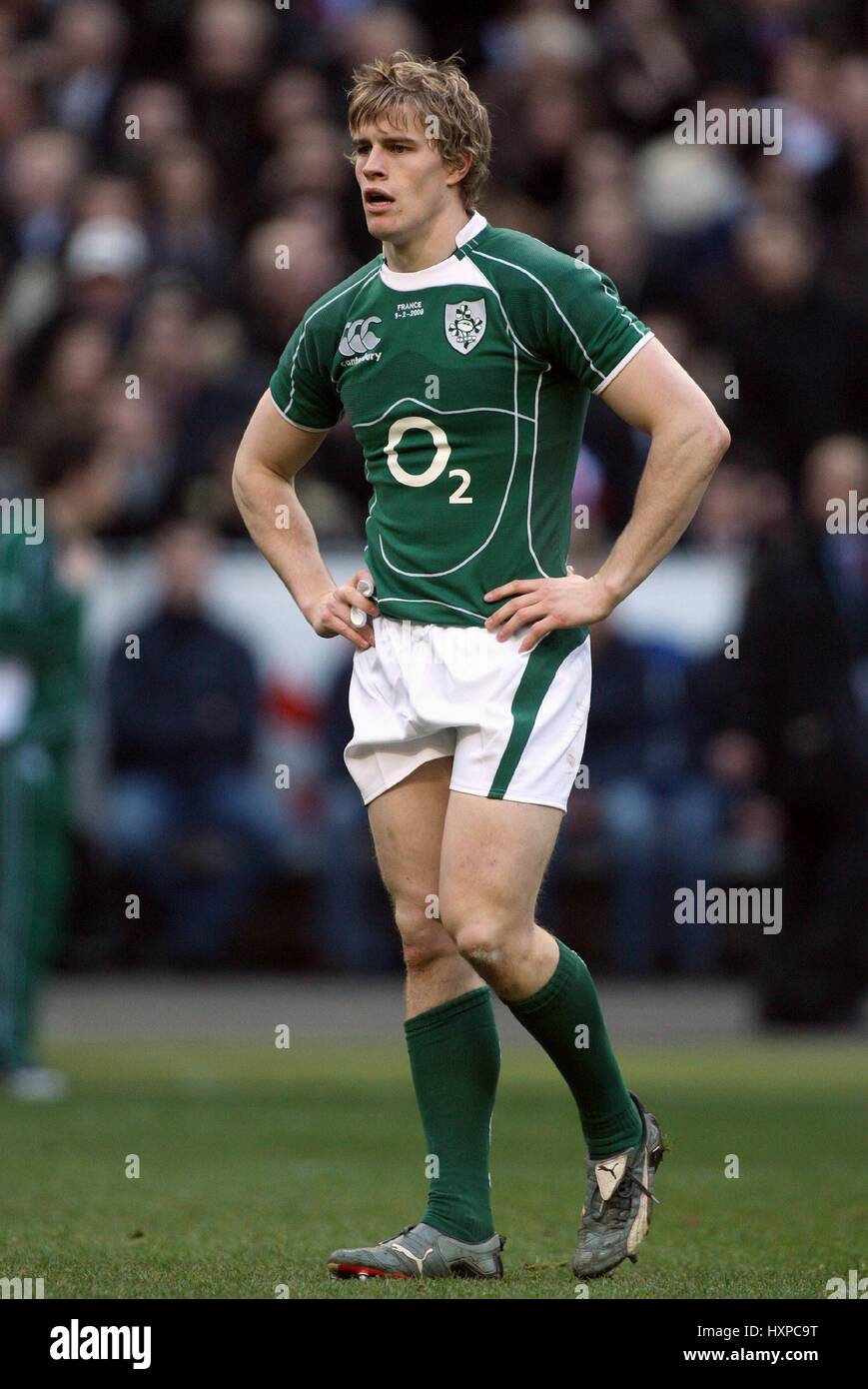 ANDREW TRIMBLE IRELAND & ULSTER STADE FRANCE PARIS FRANCE 09 February ...