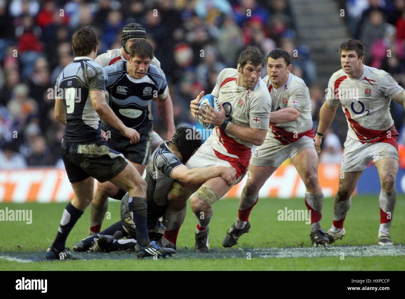 SIMON SHAW & ALLISTER HOGG SCOTLAND V ENGLAND MURRAYFIELD EDINBURGH ...