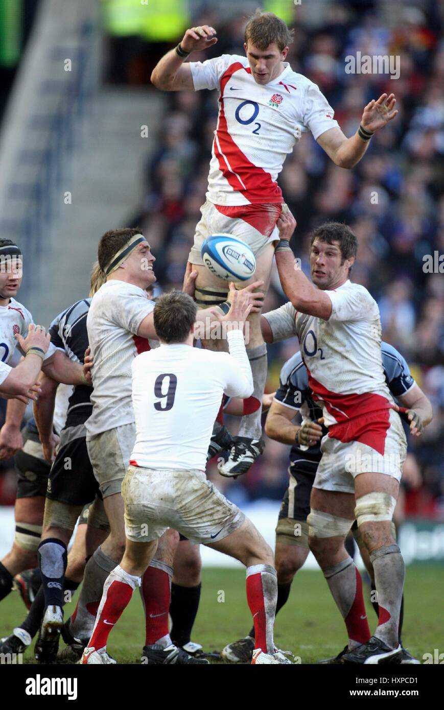 TOM CROFT SHERIDAN & SHAW SCOTLAND V ENGLAND MURRAYFIELD EDINBURGH ...