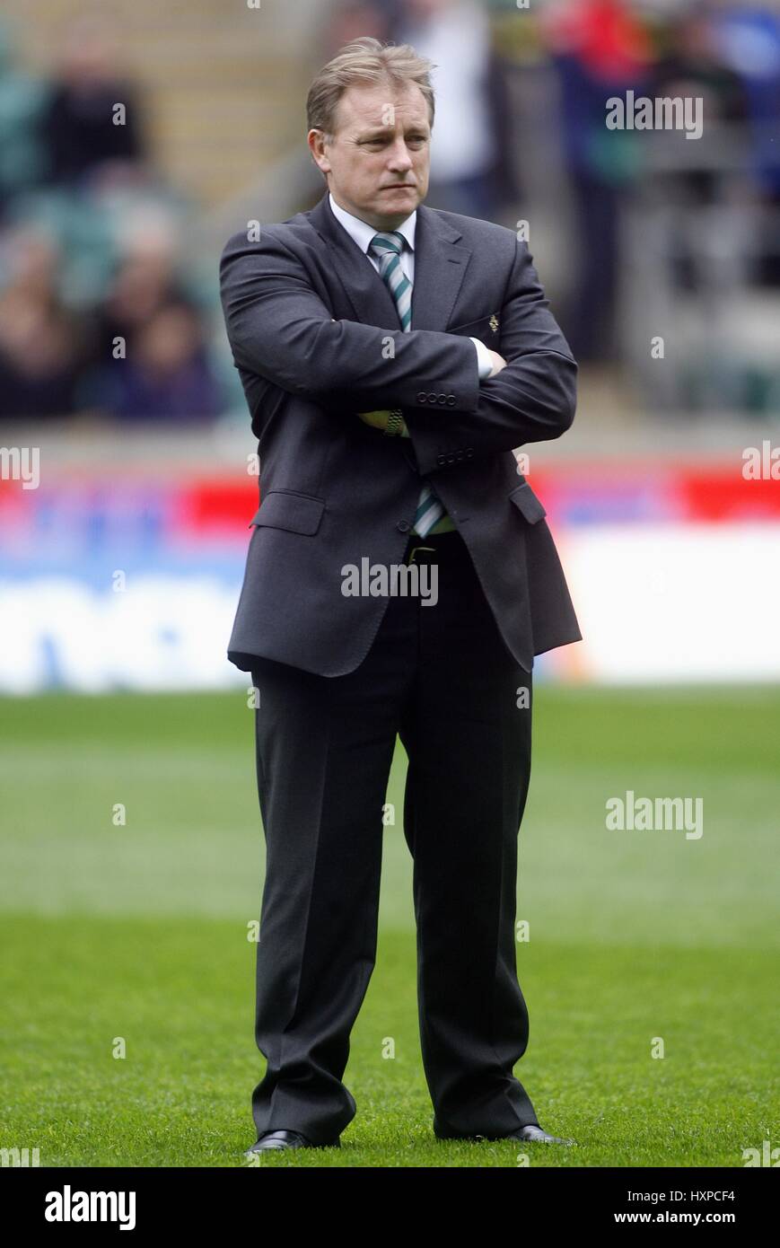 EDDIE O'SULLIVAN IRELAND RUGBY COACH TWICKENHAM LONDON ENGLAND 15 March ...