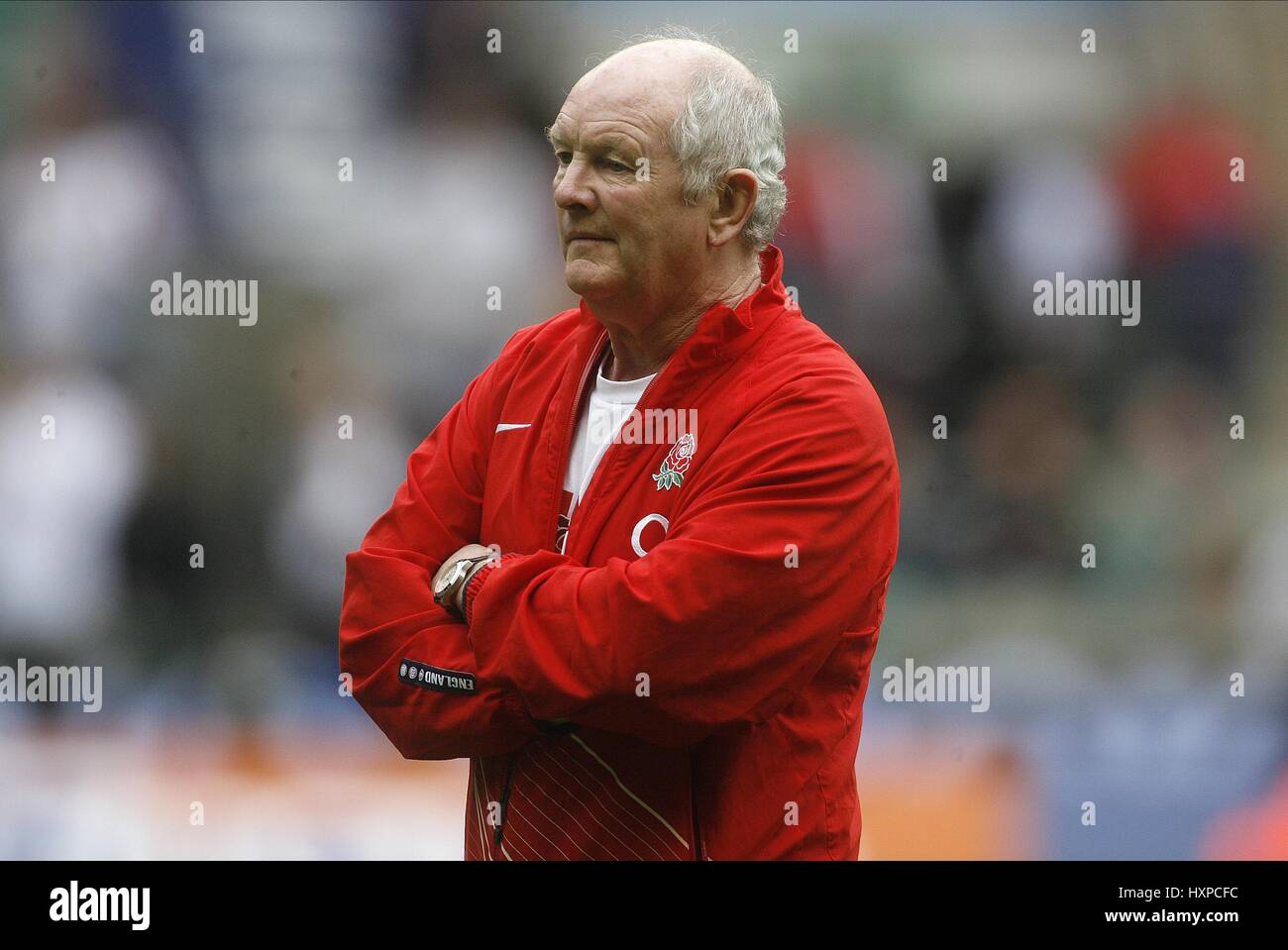 BRIAN ASHTON ENGLAND RUGBY UNION HEAD COACH TWICKENHAM LONDON ENGLAND ...