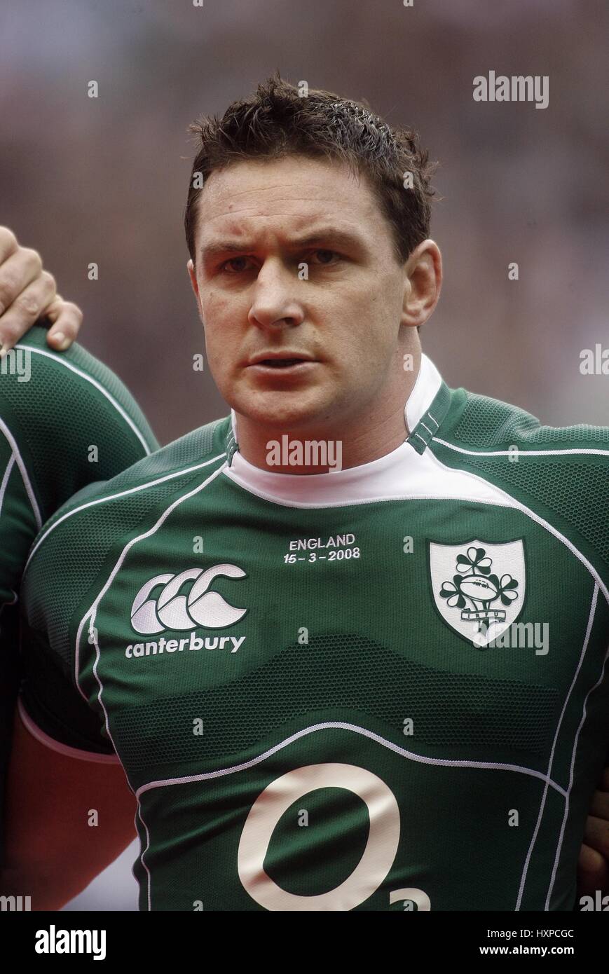 DAVID WALLACE IRELAND & MUNSTER RU TWICKENHAM LONDON ENGLAND 15 March ...