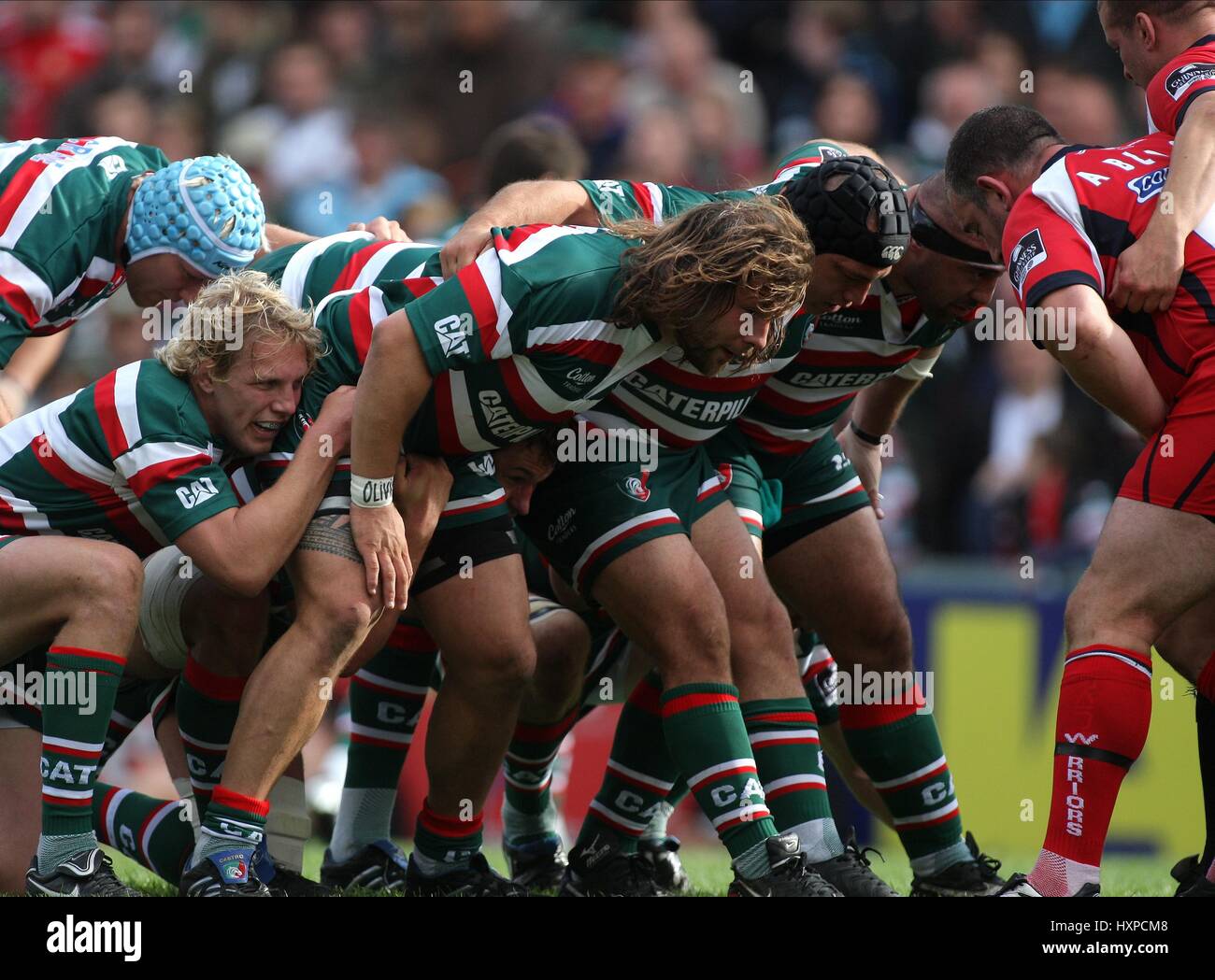 Leicester scrum hi-res stock photography and images - Alamy