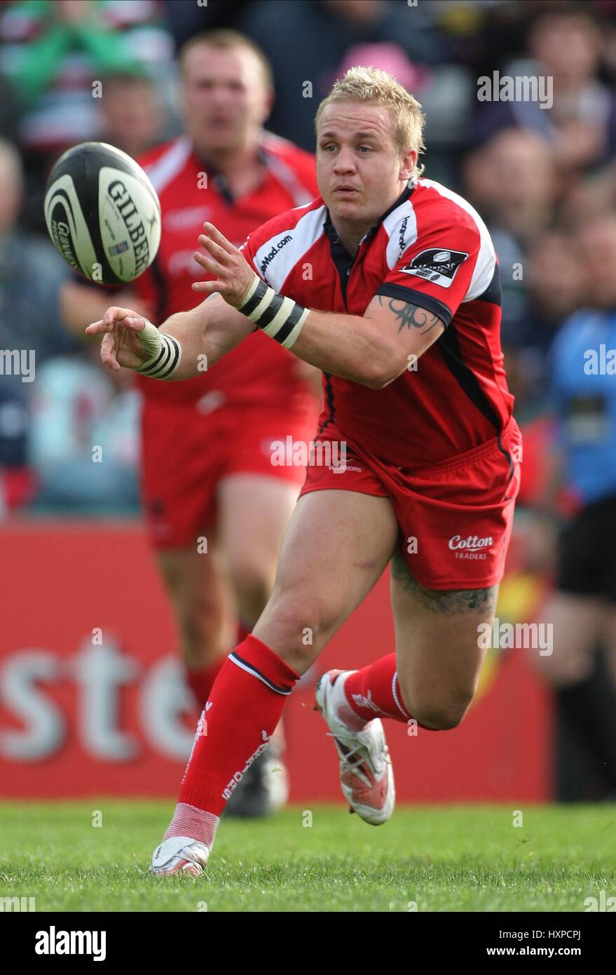 RYAN POWELL WORCESTER WARRIORS RU WELFORD ROAD LEICESTER ENGLAND 03 ...