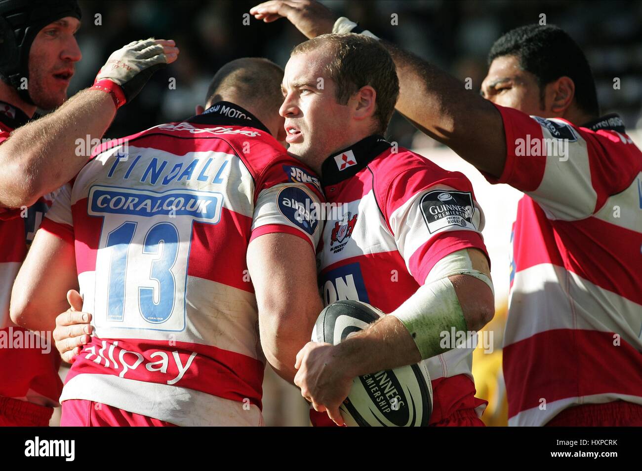 SIMPSON-DANIEL & MIKE TINDALL LEEDS CARNEGIE V GLOUCESTER HEADINGLEY ...