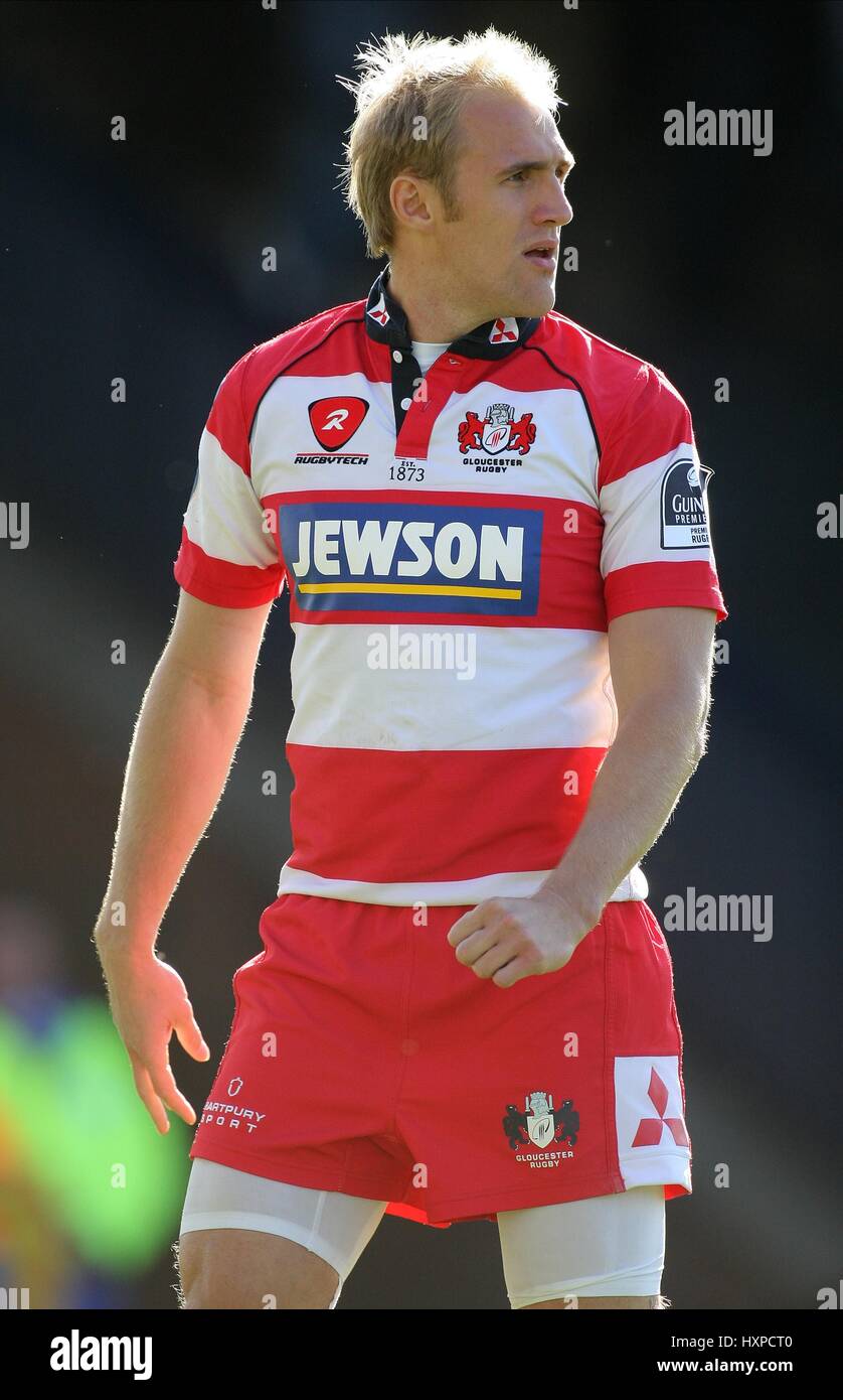 OLLY MORGAN GLOUCESTER RUGBY HEADINGLEY CARNEGIE LEEDS ENGLAND 04 ...